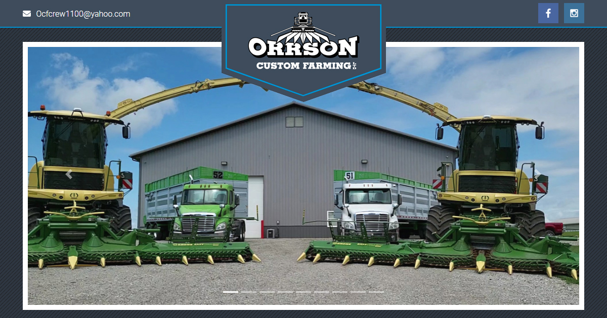 Orrson Custom Farming - Apple Creek, Ohio